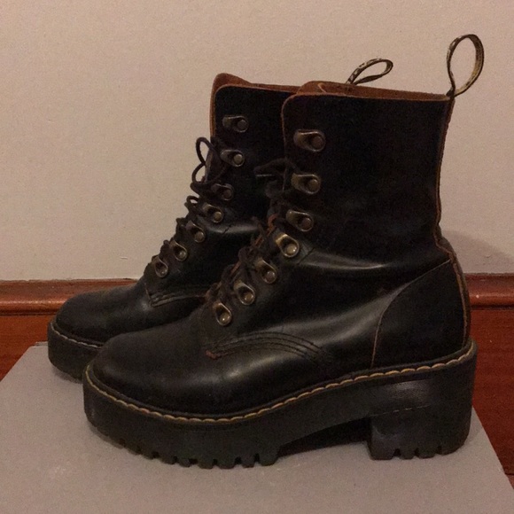 Dr. Martens | Shoes | Doc Martens Lace Up Platform Boots | Poshmark